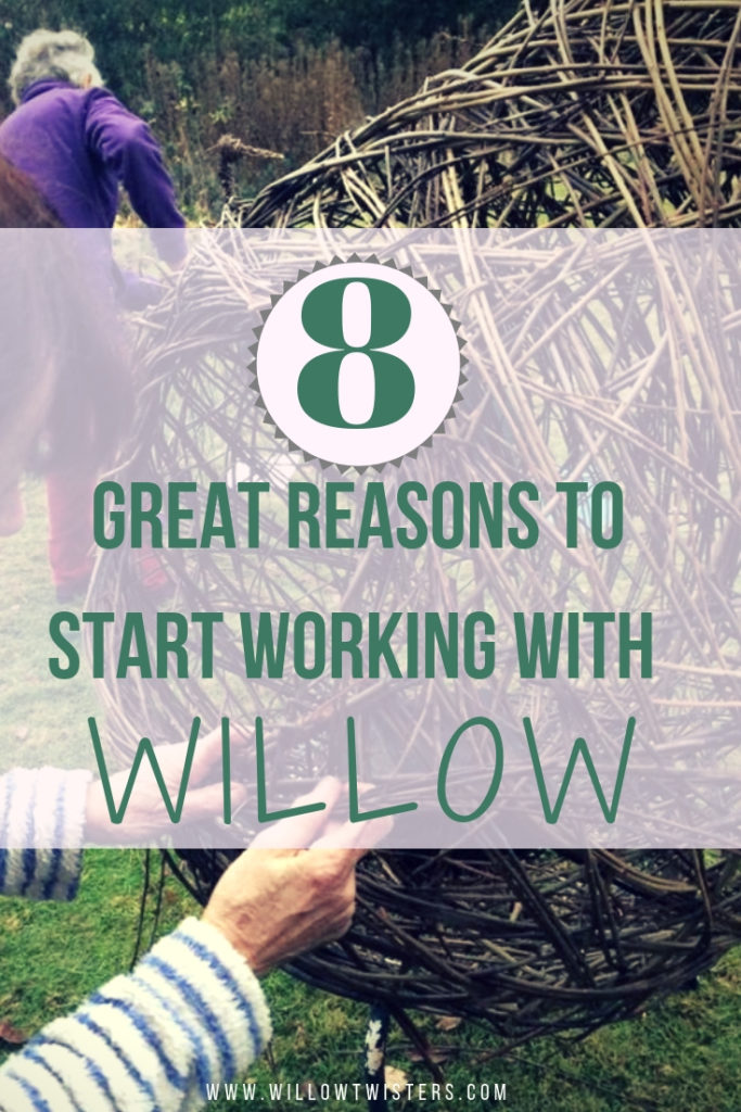 8 Great reasons to start working with willow, wicker, crafting with willow