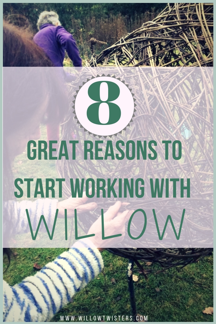 8 Great reasons to start working with willow, wicker, crafting with willow
